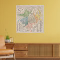 Vintage Map of Lima Peru (1872) Poster | Zazzle