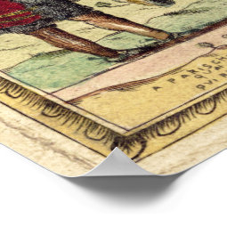 Vintage Map of Paris France (1576) Poster | Zazzle