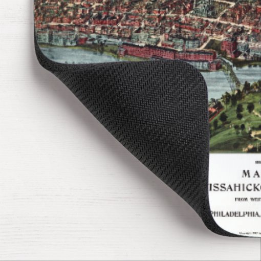 Vintage Map of Philadelphia Mouse Pad | Zazzle