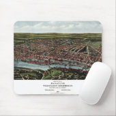 Vintage Map of Philadelphia Mouse Pad | Zazzle