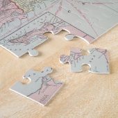 Vintage Map of Puerto Rico (1901) Jigsaw Puzzle | Zazzle