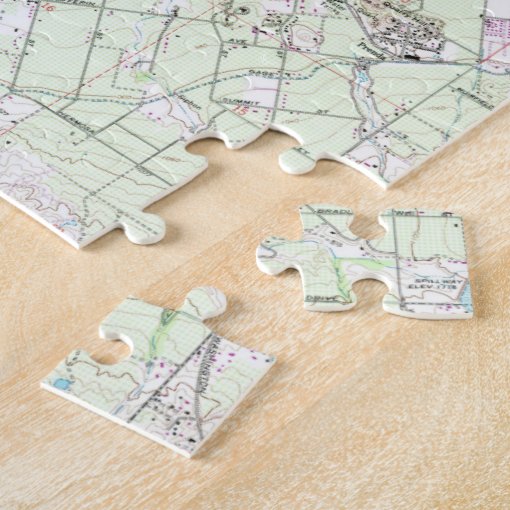 Vintage Map of Riverside California (1967) Jigsaw Puzzle | Zazzle