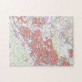 Vintage Map of Riverside California (1967) Jigsaw Puzzle | Zazzle