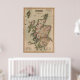 Vintage Map of Scotland (1814) Poster | Zazzle