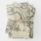Vintage Map of Telegraph Lines Poster Wrapping Paper Sheets | Zazzle