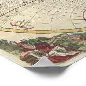 Vintage Map of The World (1744) Poster | Zazzle