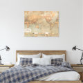 Vintage Map of The World (1870) Canvas Print | Zazzle