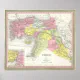 Vintage Map of Turkey (1850) Poster | Zazzle
