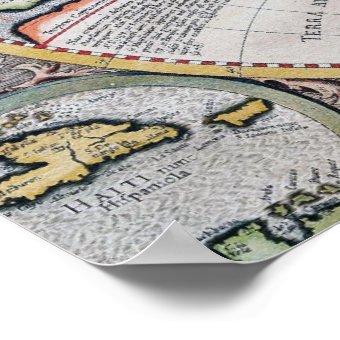 Vintage Map Poster | Zazzle