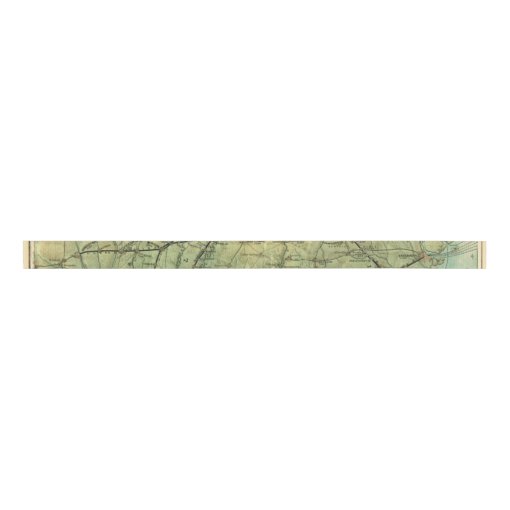 Vintage Map Ribbon | Zazzle