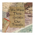 Vintage Maps Travel Album Binder | Zazzle