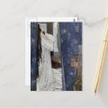 Vintage - Mariana, Poem by Alfred Lord Tennyson, Postcard | Zazzle