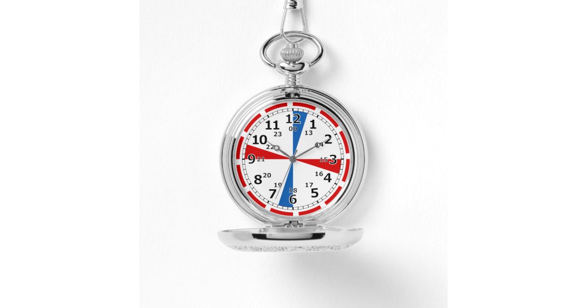 Vintage Maritime Radio Room Clock Watch | Zazzle