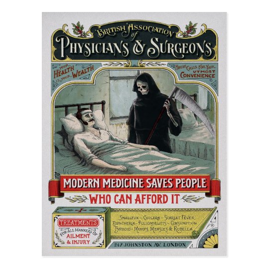Vintage Medicine Advertisement Postcard | Zazzle.com