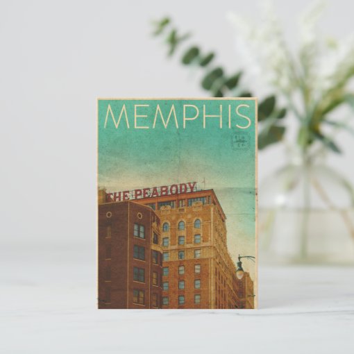 Vintage Memphis Travel Postcard | Zazzle