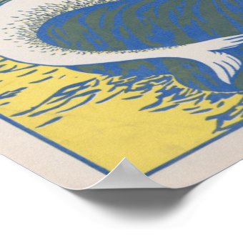 Vintage Mermaid Reading a Book Poster | Zazzle