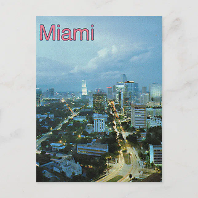 Vintage Miami, Florida, USA - Postcard | Zazzle