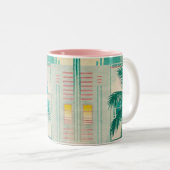 Vintage Miami, Ocean Drive Mug | Zazzle