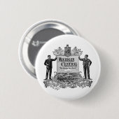 VINTAGE MICHIGAN CENTRAL RAILROAD LOGO PINBACK BUTTON | Zazzle