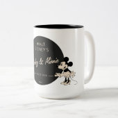 Vintage Mickey & Minnie Two-Tone Coffee Mug | Zazzle