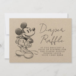 Vintage Mickey Mouse Baby Shower Invitation | Zazzle