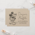 Vintage Mickey Mouse Baby Shower Invitation | Zazzle