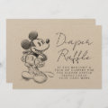 Vintage Mickey Mouse Baby Shower Invitation | Zazzle