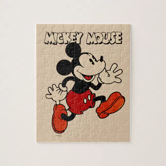 Vintage Mickey Mouse Jigsaw Puzzle | Zazzle