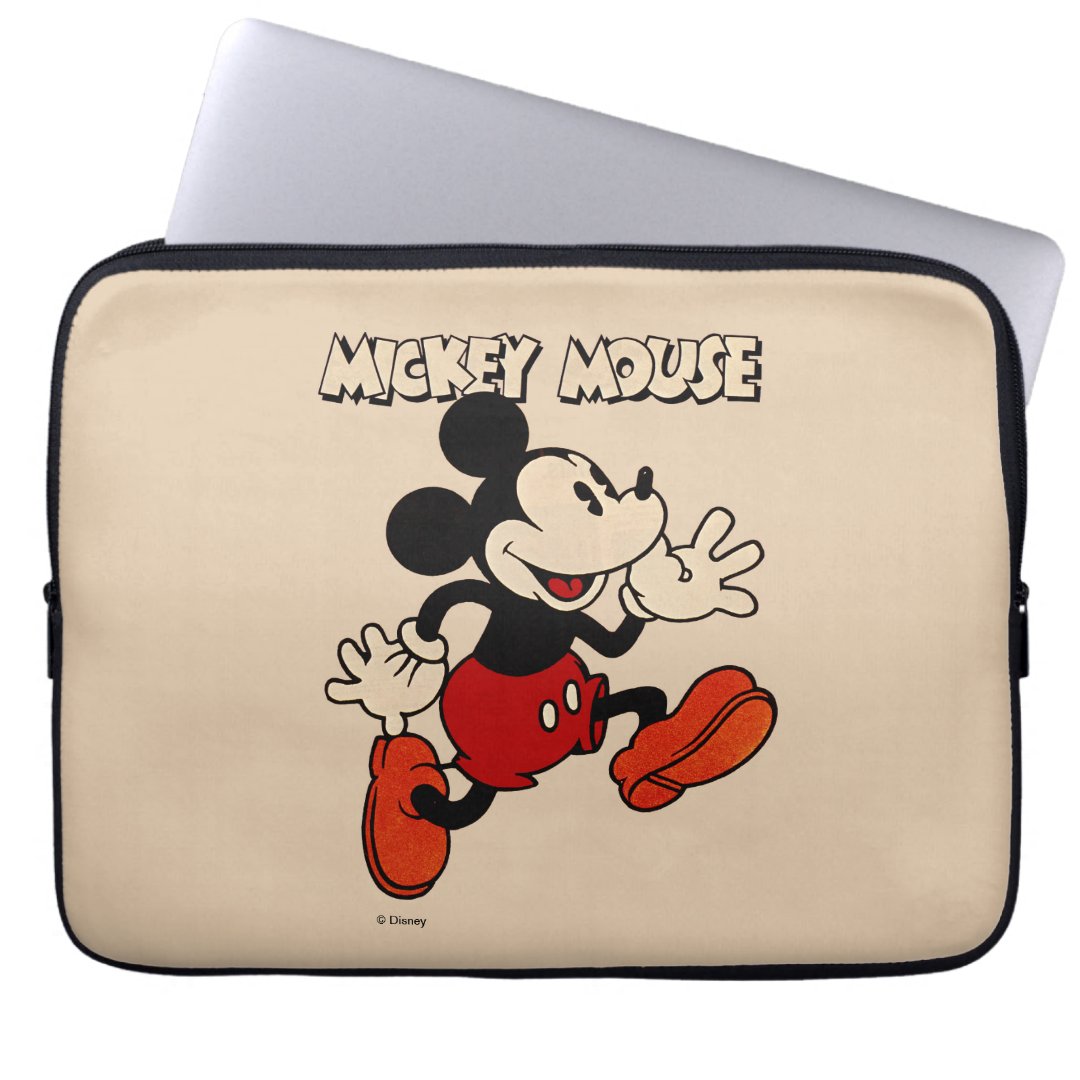 Vintage Mickey Mouse Laptop Sleeve | Zazzle