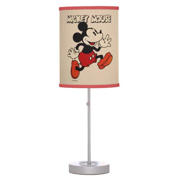 Lamps Table Lamps Vintage Mickey Mouse Lamp Lighting etna.com.pe