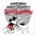 Vintage Mickey Silly Symphony Poster | Zazzle