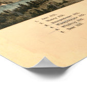 Vintage Middlesex Fells Reservation Map (1903) Poster | Zazzle