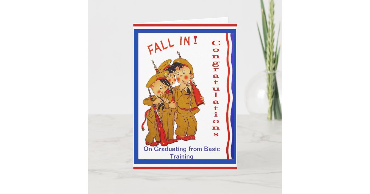 Vintage Military Congratulations Military Card | Zazzle