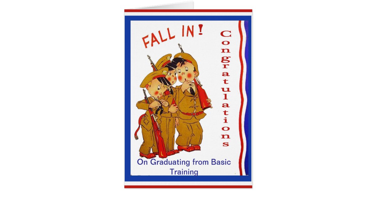 Vintage Military Congratulations Military Card | Zazzle.com