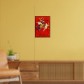 Vintage Milka Chocolate Ad Poster | Zazzle