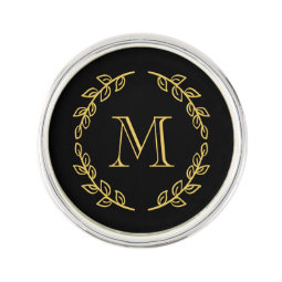 Vintage Monogram Lapel Pin | Zazzle