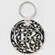 Vintage Monogram R Art Nouveau Keychain | Zazzle