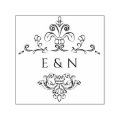 Vintage Monogram | Wedding Monogram Self-inking Stamp | Zazzle