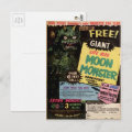 Vintage Moon Monster Advertisement Postcard | Zazzle