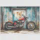 Vintage Motorcycle Watercolor Decoupage Tissue Paper | Zazzle