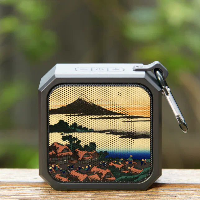 Vintage Mount Fuji at Isawa, Japan Bluetooth Speaker | Zazzle