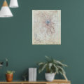 Vintage Mount Shasta Topographical Map Poster | Zazzle