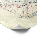 Vintage Mount Shasta Topographical Map Poster | Zazzle