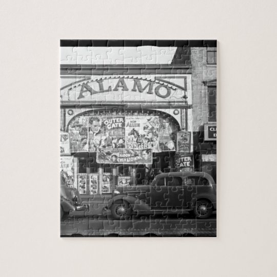 Vintage Movie Theater Jigsaw Puzzle | Zazzle.com