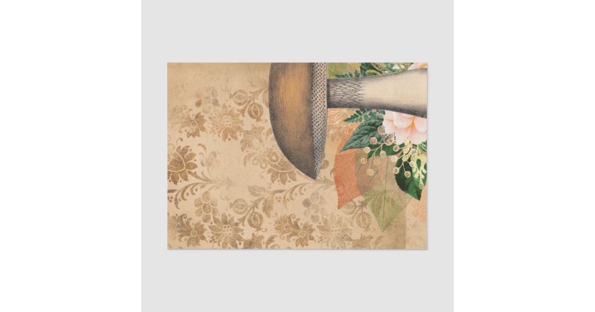 Vintage Mushroom Tissue Paper | Zazzle