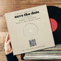 Vintage Music Album Cover Wedding Save the Date | Zazzle