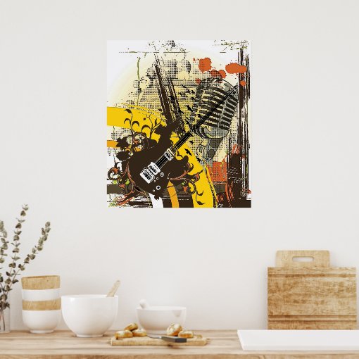 Vintage Music Poster | Zazzle