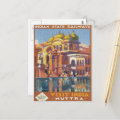 Vintage Muttra Mathura India Postcard | Zazzle