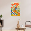 Vintage Napier Carnival New Zealand Travel Poster | Zazzle