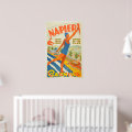 Vintage Napier Carnival New Zealand Travel Poster | Zazzle